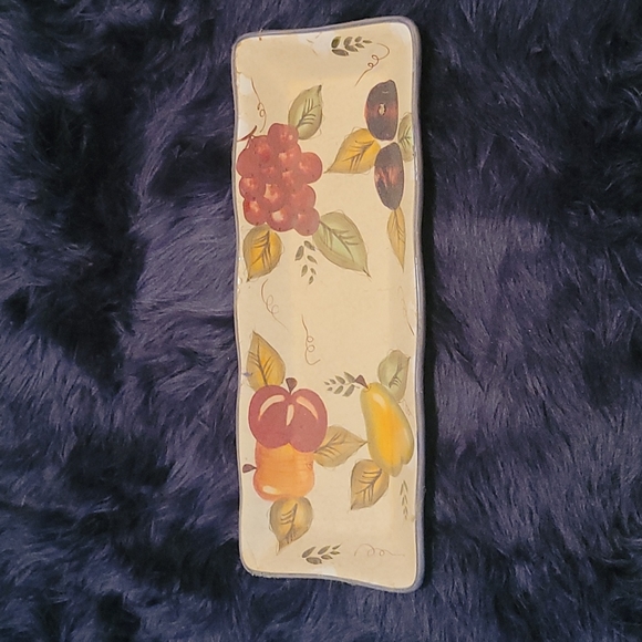 Vintage | Dining | Vintage Long Rectangular Table Tray Decor | Poshmark